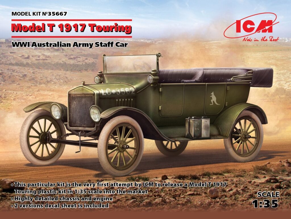 Model T 1917 Touring WW1 Australian Staff car - The Model Worx