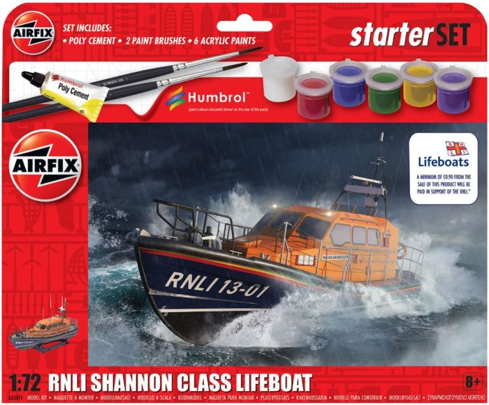 RNLI Shannon Class Lifeboat - Starter Set - The Model Worx