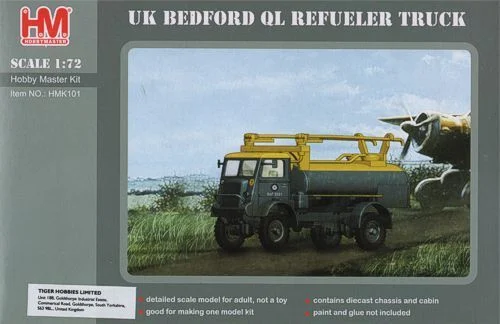 UK Bedford QL Refueller Truck - The Model Worx
